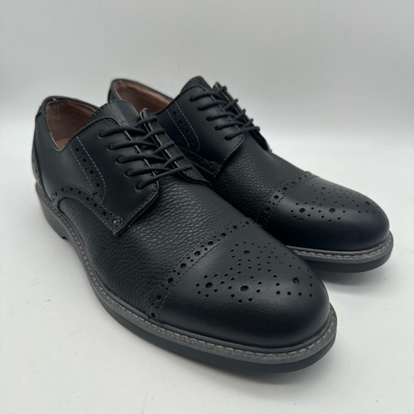 Bass | Shoes | Brand New Ghbass Co Perkins Black Genuine Leather Cap ...